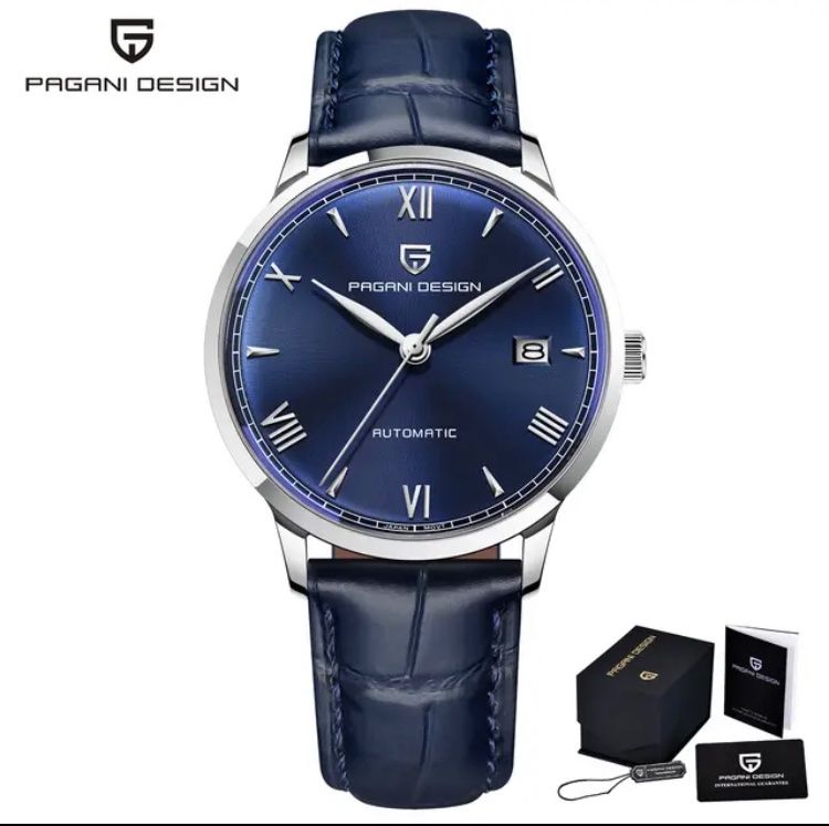 Pagani Design Automatikuhr - Classic Series Blue/Silver | Kaufen auf ...