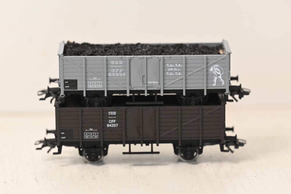 offene Güterwg Märklin 4795 HO/AC mit OVP 2 Stk Neuwertig (Neu (gemäss ...