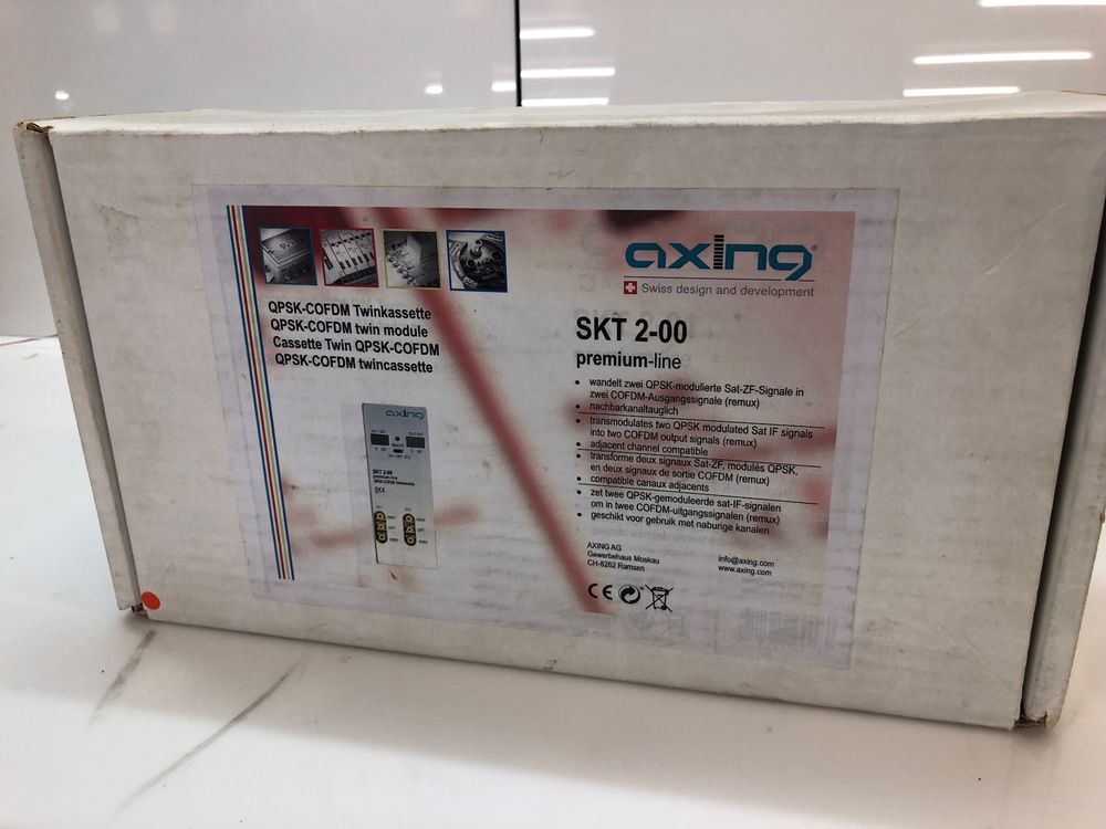 Axing SKT 2-00 premium-line Modulator QPSK to COFDM (Gebraucht) in ...