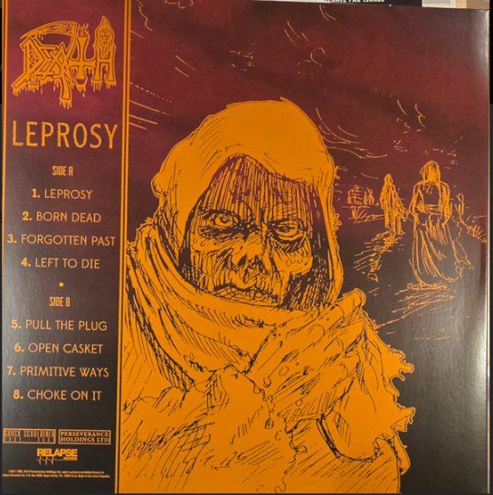 DEATH - Leprosy LP Vinyle Comme Neuf (D'occasion) à St-Prex pour CHF 39 ...