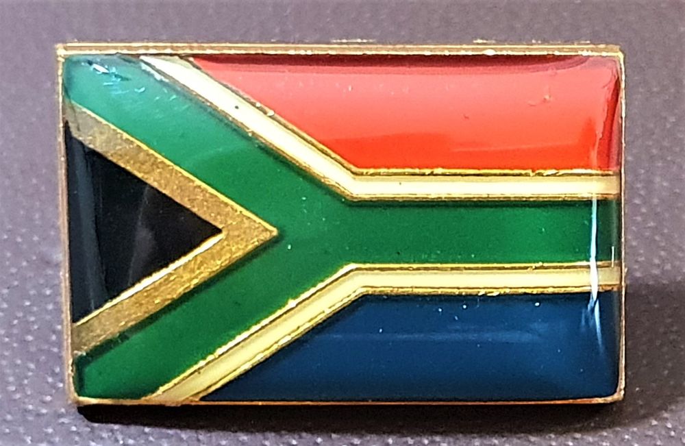 P866 - Pin Flagge Fahne South Africa / Süd Afrika (Gebraucht) in ...
