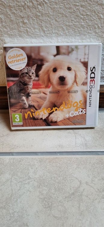 Nintendo 3DS - Nintendogs + Cats Golden Retriver (Neu und ...