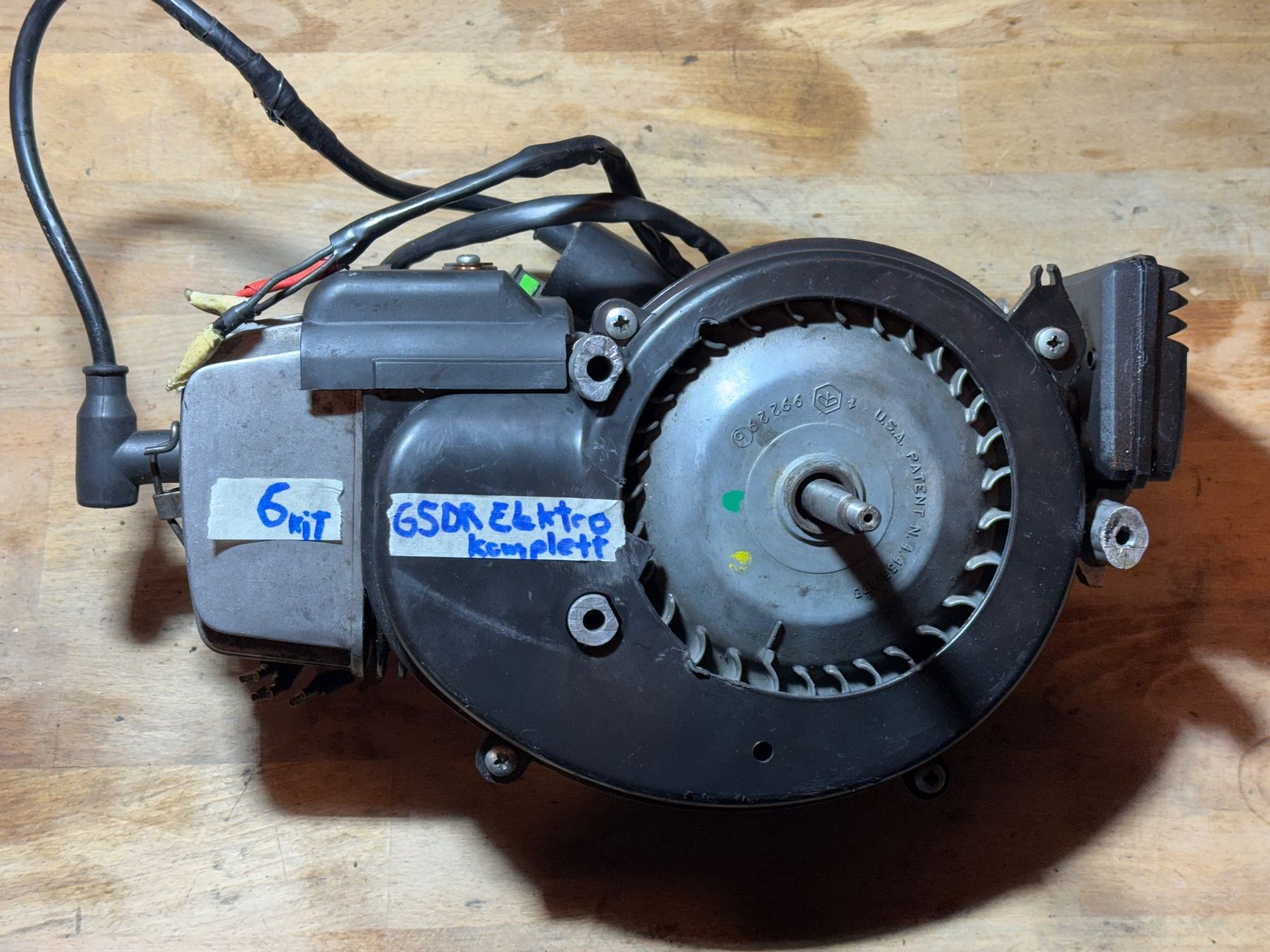Nr.6) E-Motor kit Motor 65cc DR für Piaggio Ciao ab 1fr !! (Gebraucht ...