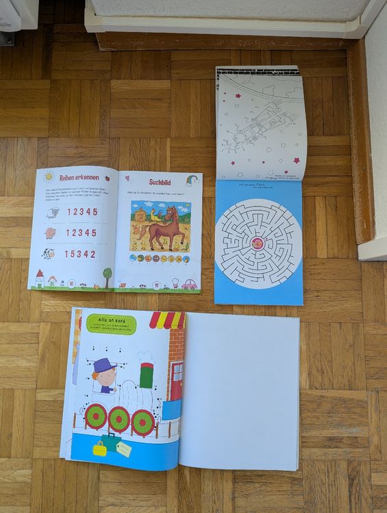 Bücher Kindergarten,Kritzelspass,Malen, von Punkt zu Punkt (Neu (gemäss ...