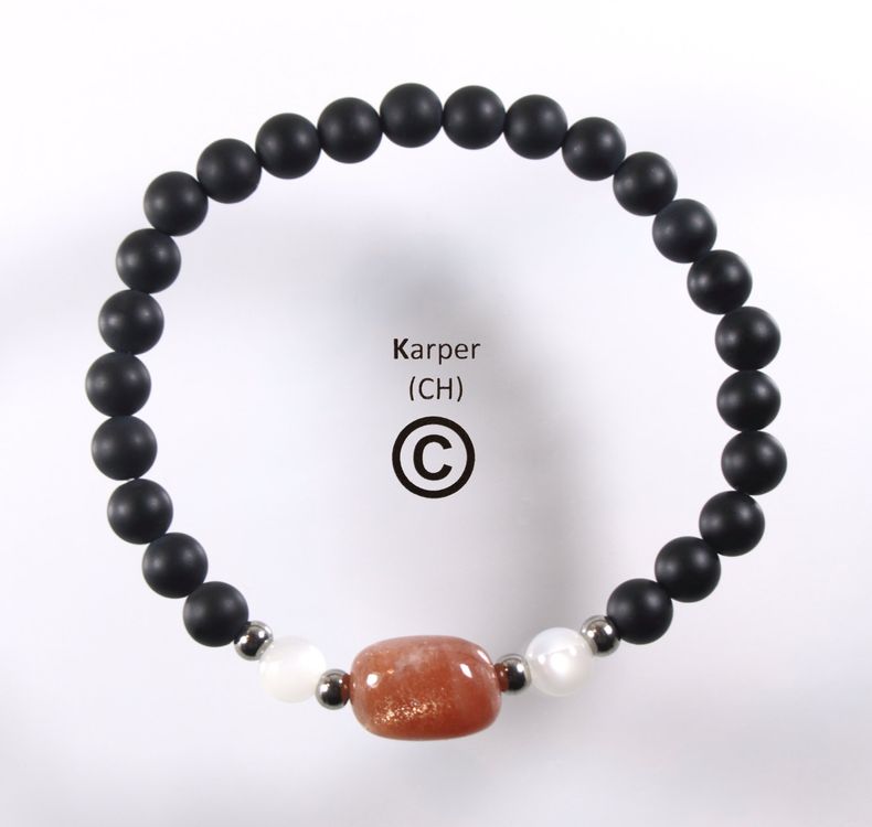 Onyx, Sonnenstein, Mondstein / Pierre de Soleil, lune. (Neu und originalverpackt) in Neuchâtel ...