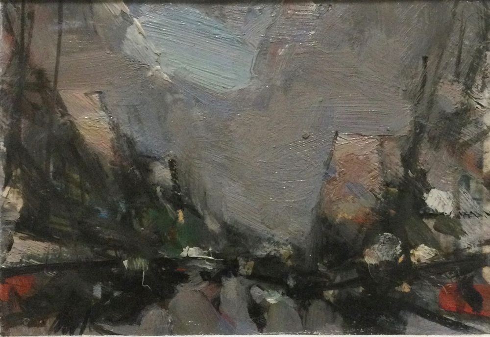 Walter Emil MÜLLER (1896-1983) Hafenszene Gemälde (Gebraucht) in Root für CHF 70 – mit Lieferung ...