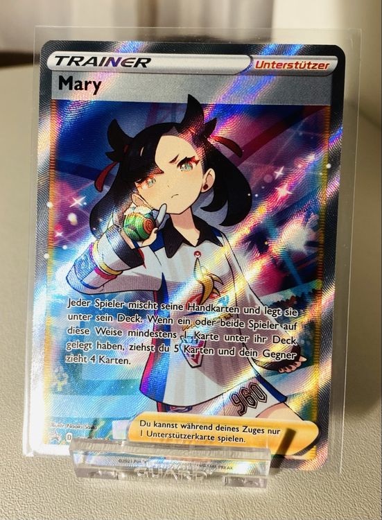 Marnie Trainer Full Art #SWSH121 Pokemon Promo (Neu (gemäss ...