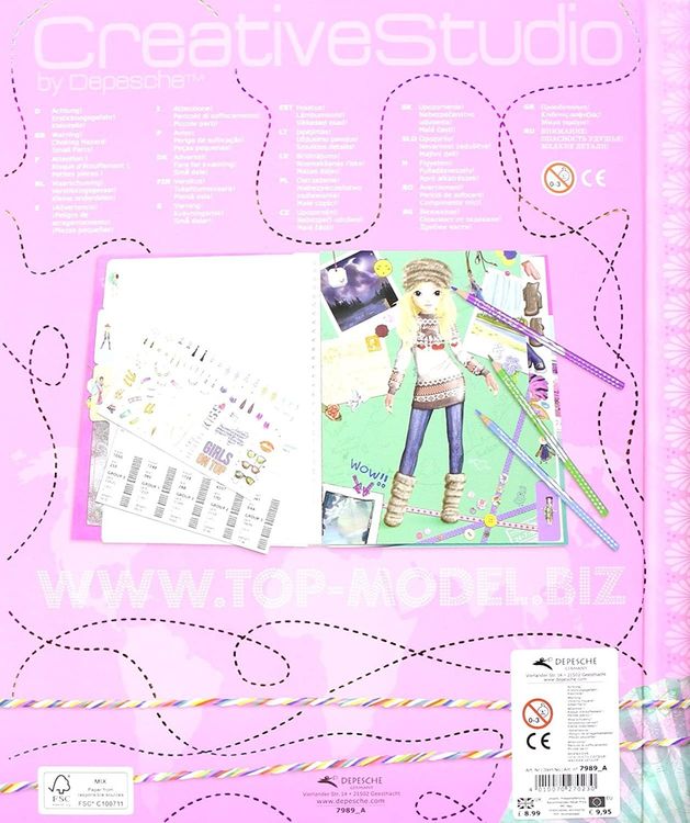 5 Top Model Malbuch (Gebraucht) in Heimberg für CHF 1 – mit Lieferung ...