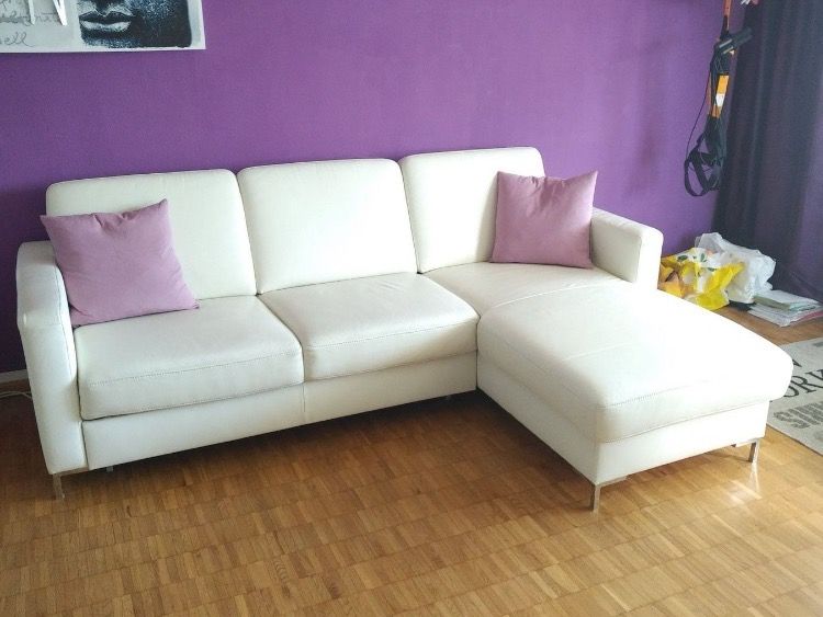 Couch Echtleder (Gebraucht) in Zollikerberg für CHF 300 – nur Abholung auf Ricardo kaufen