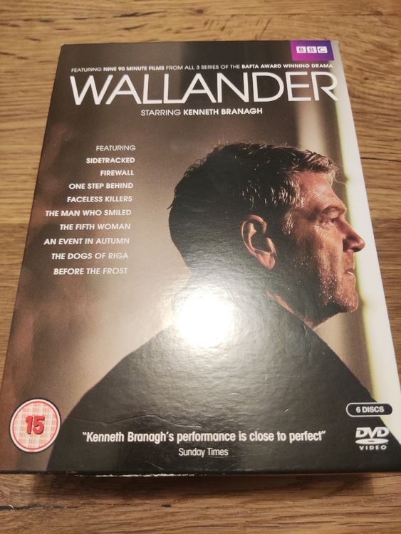 Wallander Box - 9 Movies - BBC (DVD) (Gebraucht) in Oberembrach für CHF ...