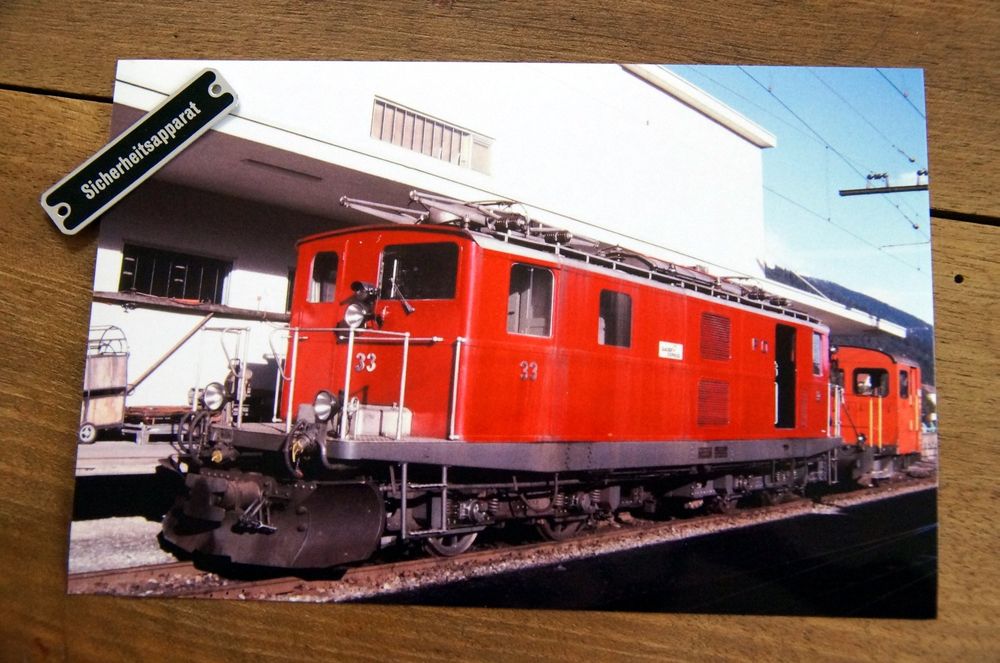 Furka-Oberalp-Bahn HGe 4/4 Nr. 33 - Disentis, 1987 (Gebraucht) in Schönenwerd für CHF 5 – mit ...
