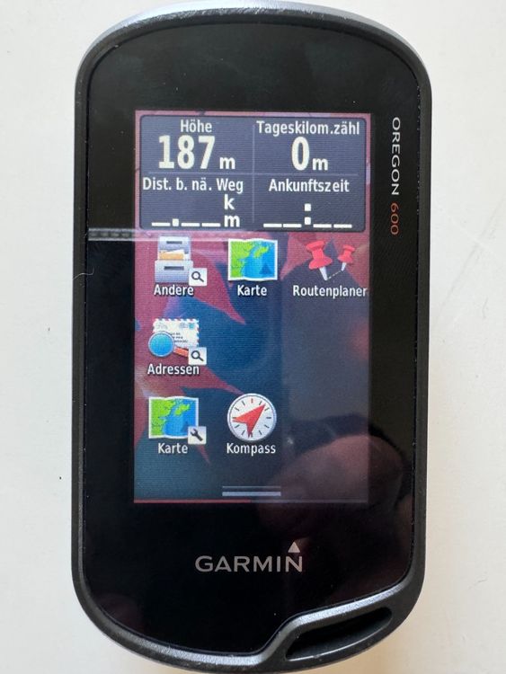 Garmin Oregon 600 Wander-GPS mit Halterung Strassennavi SD | Kaufen auf ...