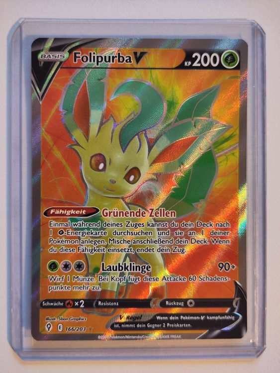 pokemon karte Folipurba V fullart | Kaufen auf Ricardo