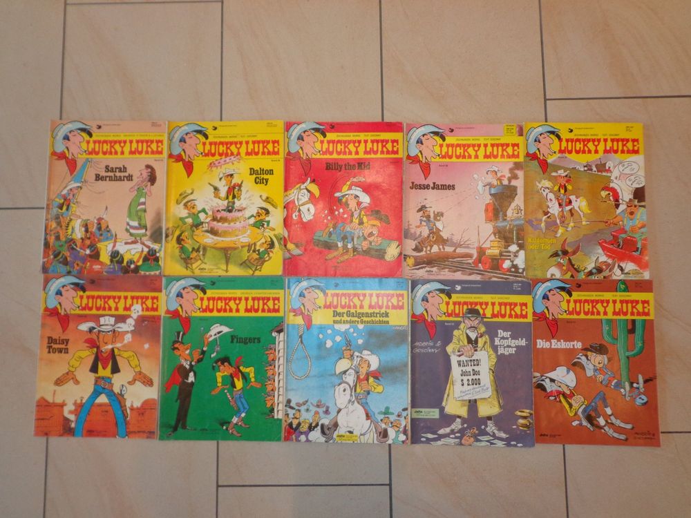 Grosse Serie von Lucky Luke Heften 68 Stück (Gebraucht) in Andeer für ...