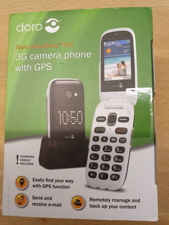 Doro PhoneEasy, 3G camera phone with GPS (Neu und originalverpackt) in ...