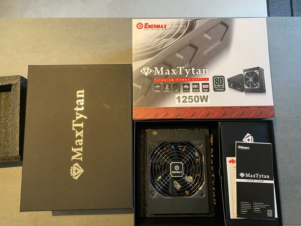 Netzteil Enermax MaxTytan - EDT1250EWT 80+ Titanium (Neu (gemäss ...