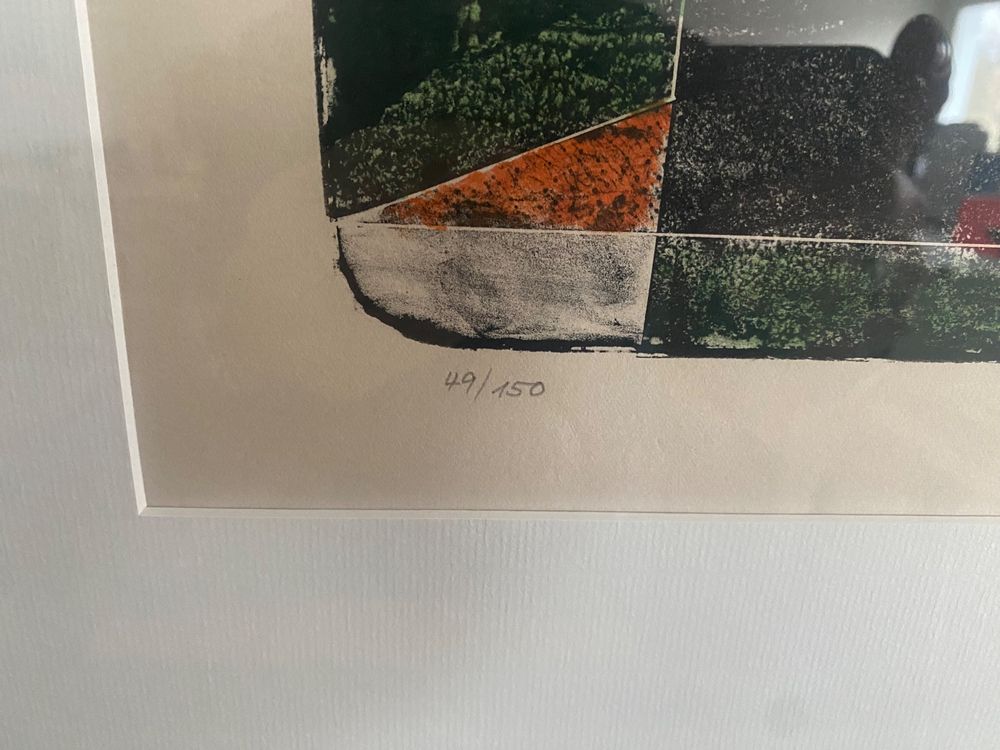 Hans Erni Lithographie (Gebraucht) in Cham für CHF 100 – nur Abholung auf Ricardo kaufen