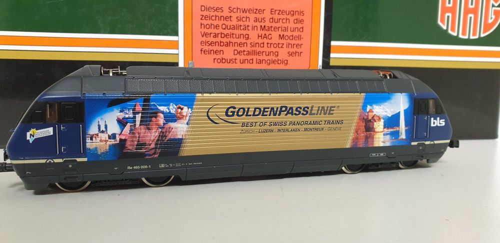 Hag BLS Re465 Golden Pass Line Digital ESU AC | Kaufen auf Ricardo