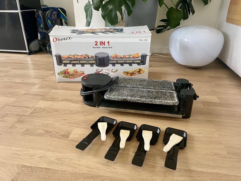 Raclette | Stone Grill | 2 in 1 (Gebraucht) in Zürich für CHF 22 – nur ...