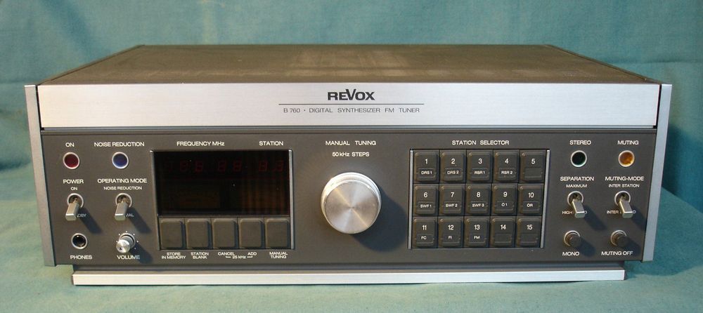 Revox Tuner B 760 defekt | Acheter sur Ricardo