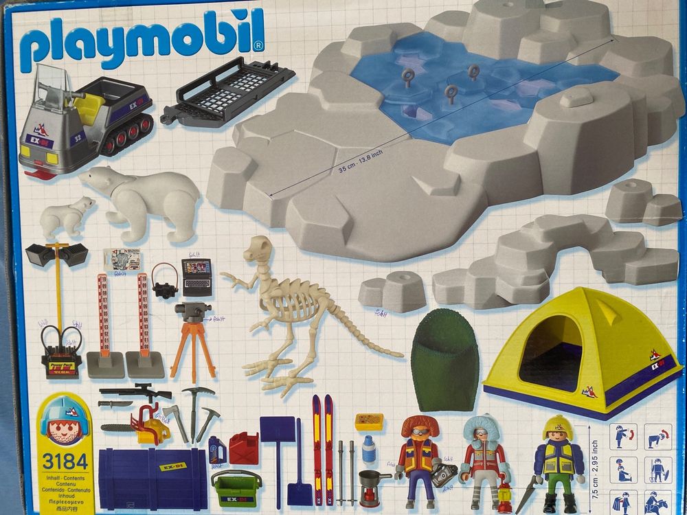 Playmobil Set Nr. 3184 Skelettfundstätte im Eis | Kaufen auf Ricardo