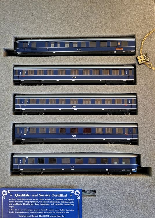Rivarossi H0 Wagen-Set "Blauer Enzian" Nr. 2900 (Nuovo (secondo la descrizione)) a Herisau per ...
