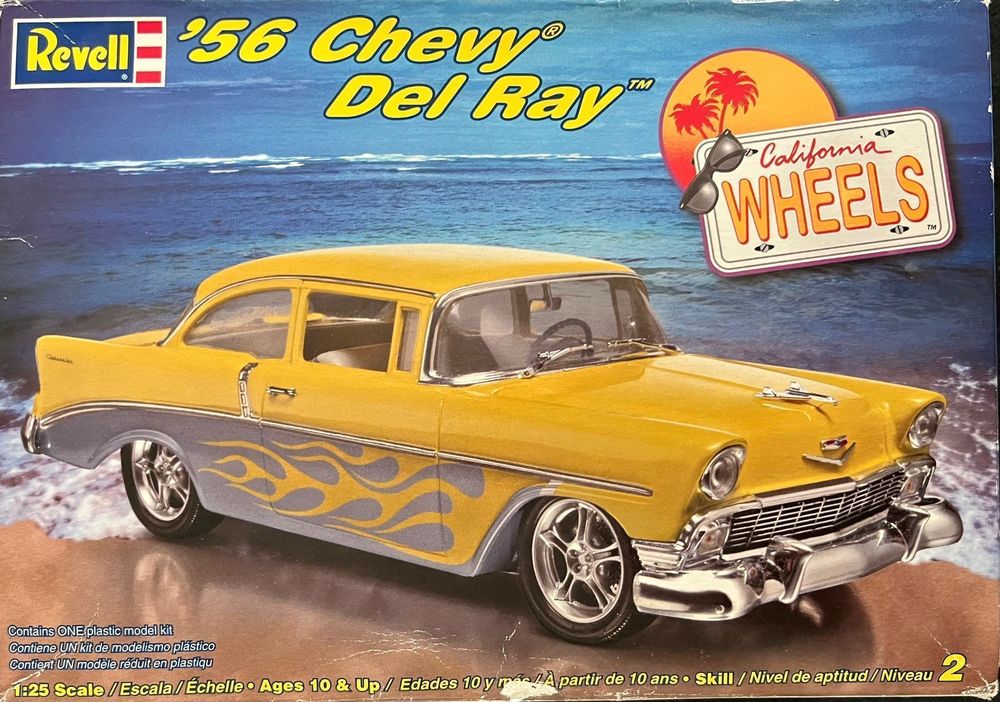 Revell 56 Chevy Del Ray California Wheels 1:25 Modellbausatz | Kaufen ...
