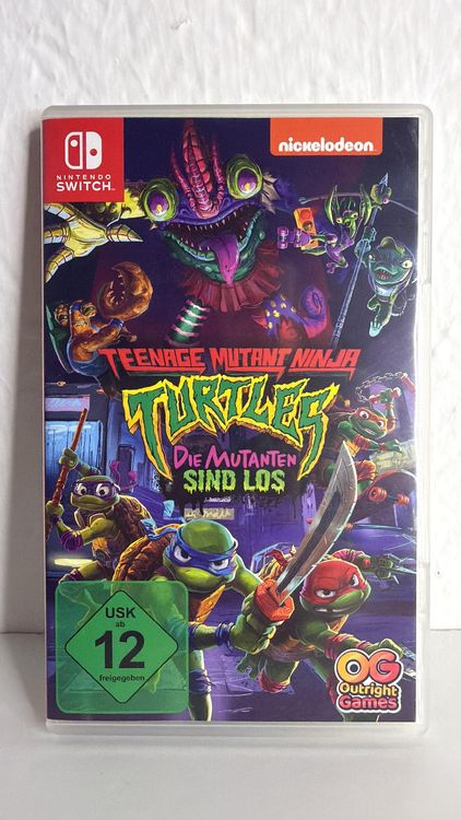 Teenage Mutant Ninja Turtles Nintendo Switch Game Rare! (Gebraucht) in ...