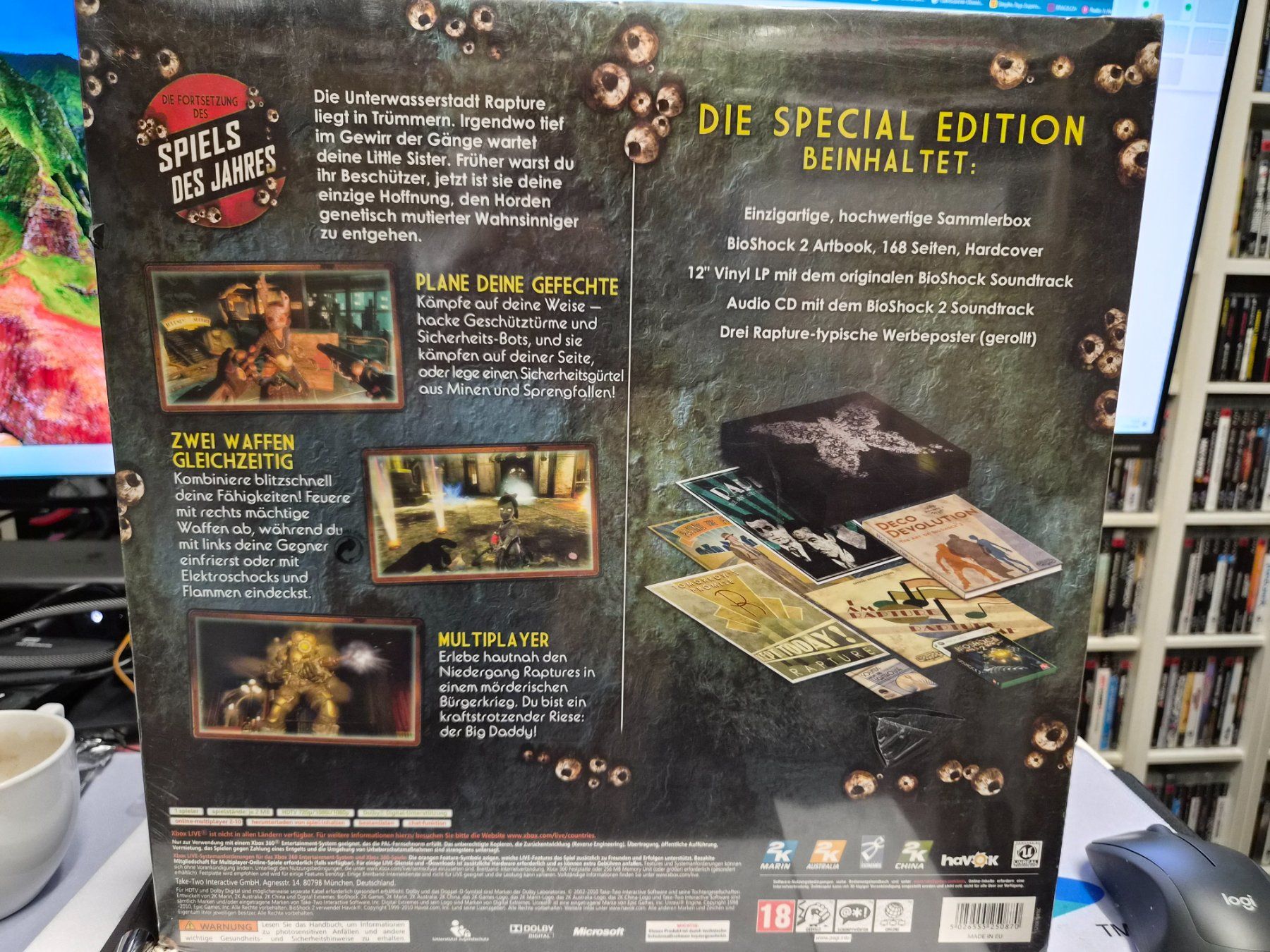 Bioshock 2 Special Edition Xbox 360 - Top Zustand!🔥🎮 (Neu und ...