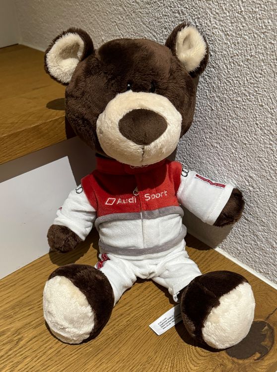 Teddybär Audi Sport Original 40cm - unbenutzt (Gebraucht) in Bachs für ...
