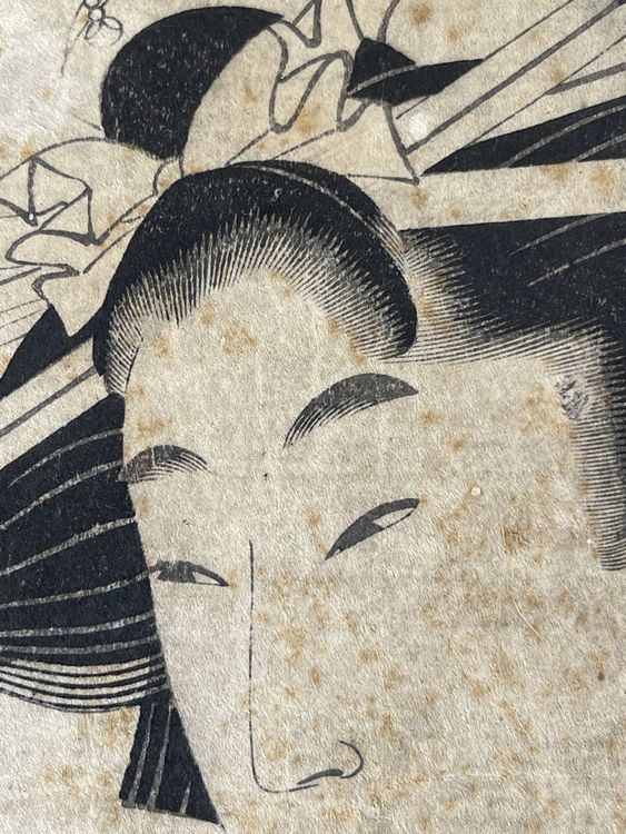 Estampe originale Edo – Kitagawa Utamaro (D'occasion) à Fiez pour CHF ...