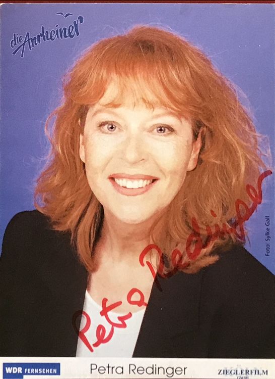 Petra Redinger Autogramm signiert Foto 10x15cm (Gebraucht) in ...