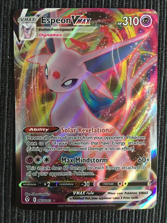 Pokemon Espeon Vmax Evolving Skies Mint Englisch | Kaufen auf Ricardo