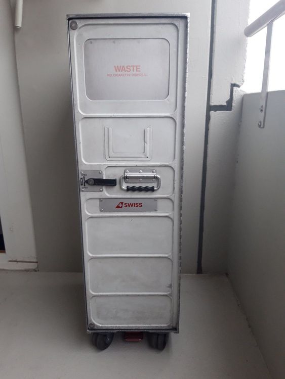 Swiss / Swissair Abfall-Trolley 1/2 size | Kaufen auf Ricardo