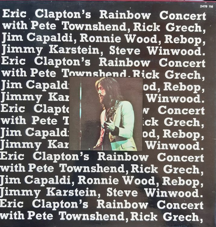 Eric Clapton: Rainbow Concert (Gebraucht) in Frick für CHF 9 – mit ...