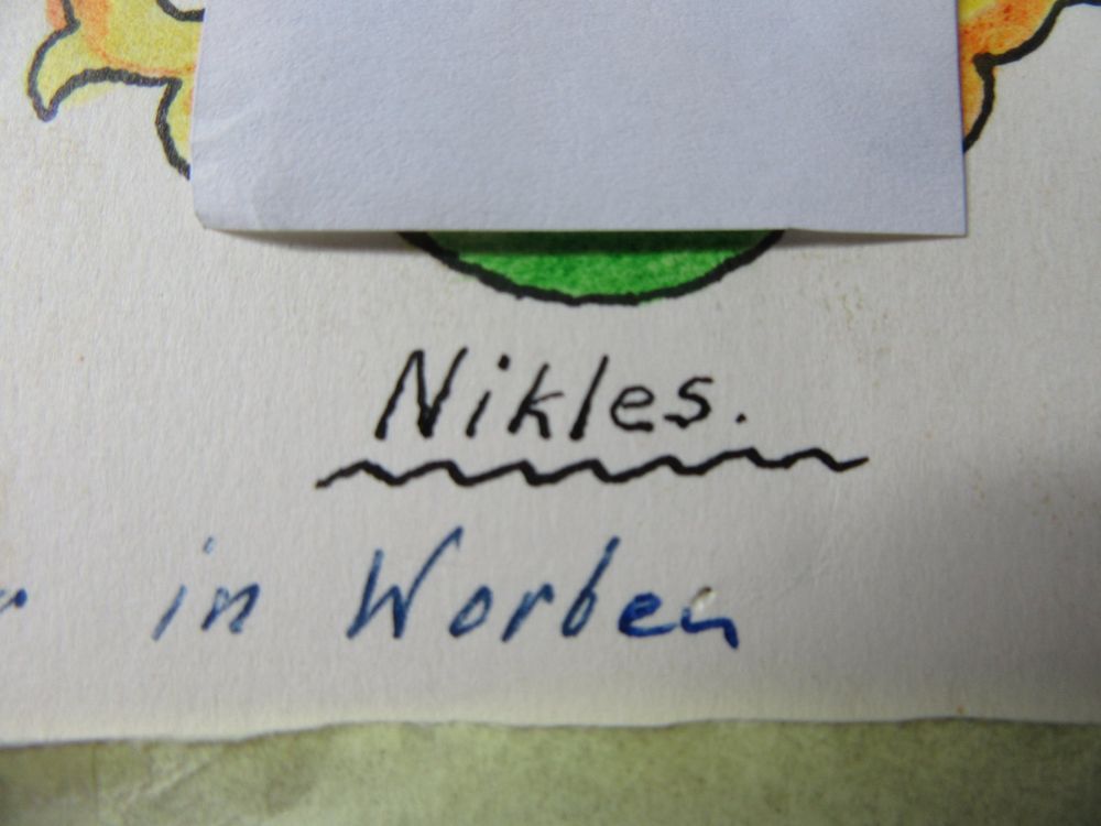 NIKLES WORBEN BE FAMILIEN-WAPPEN KARTE | Kaufen auf Ricardo