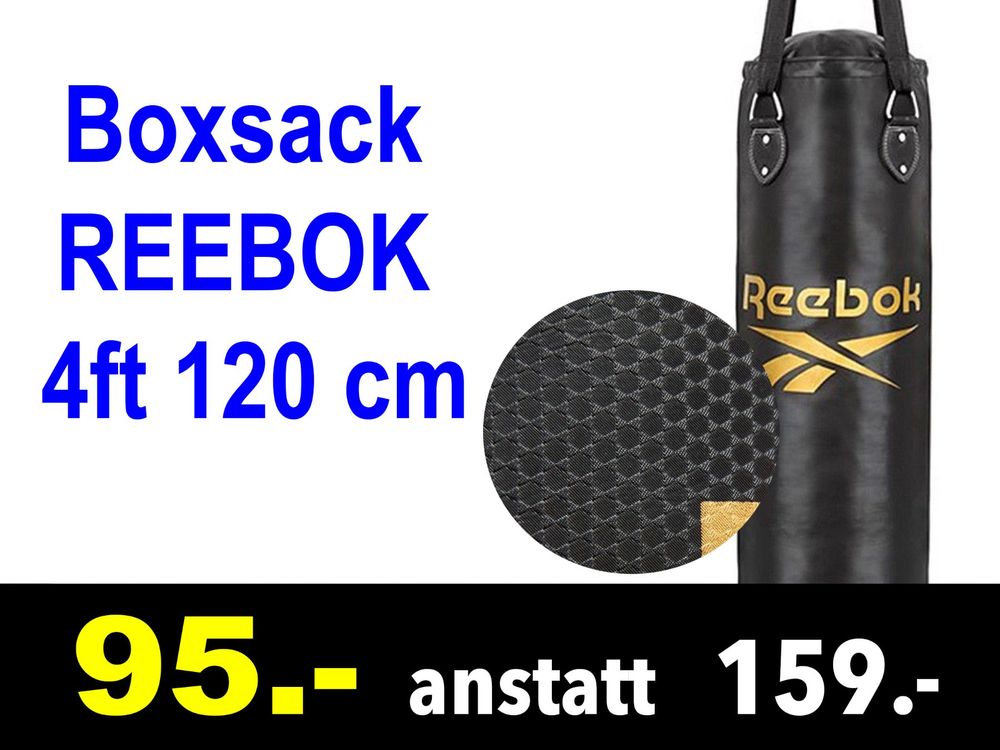 🔴 Boxsack REEBOK 4ft 120 cm /331X (Neu und originalverpackt) in Zürich ...