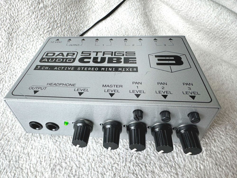 DAP Audio Stage Cube 3 active mini mixer stereo (Gebraucht) in Zürich ...