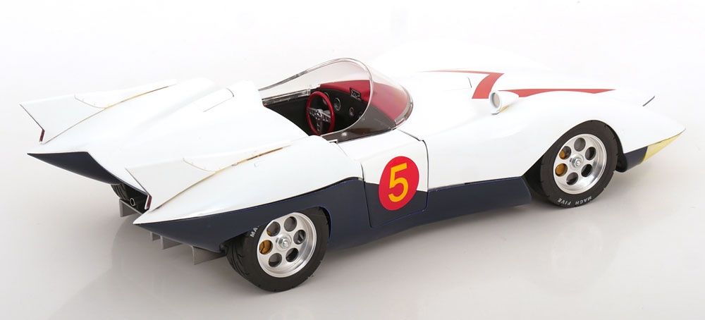 HAMILTON SPEED RACER MACH 5 WEISS 1:18 SCHWYN HAAS (Neu und ...
