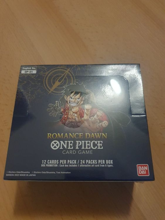 One Piece TCG OP-01 Romance Dawn Booster Box (EN) (Neu und originalverpackt) in Lupfig für CHF ...
