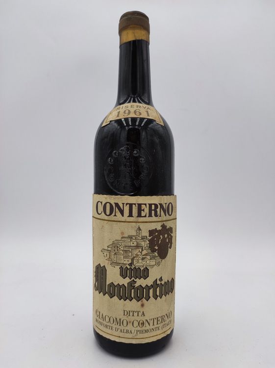 1 x 75 cl Giacomo Conterno Monfortino Barolo Riserva 1961 | Kaufen auf ...