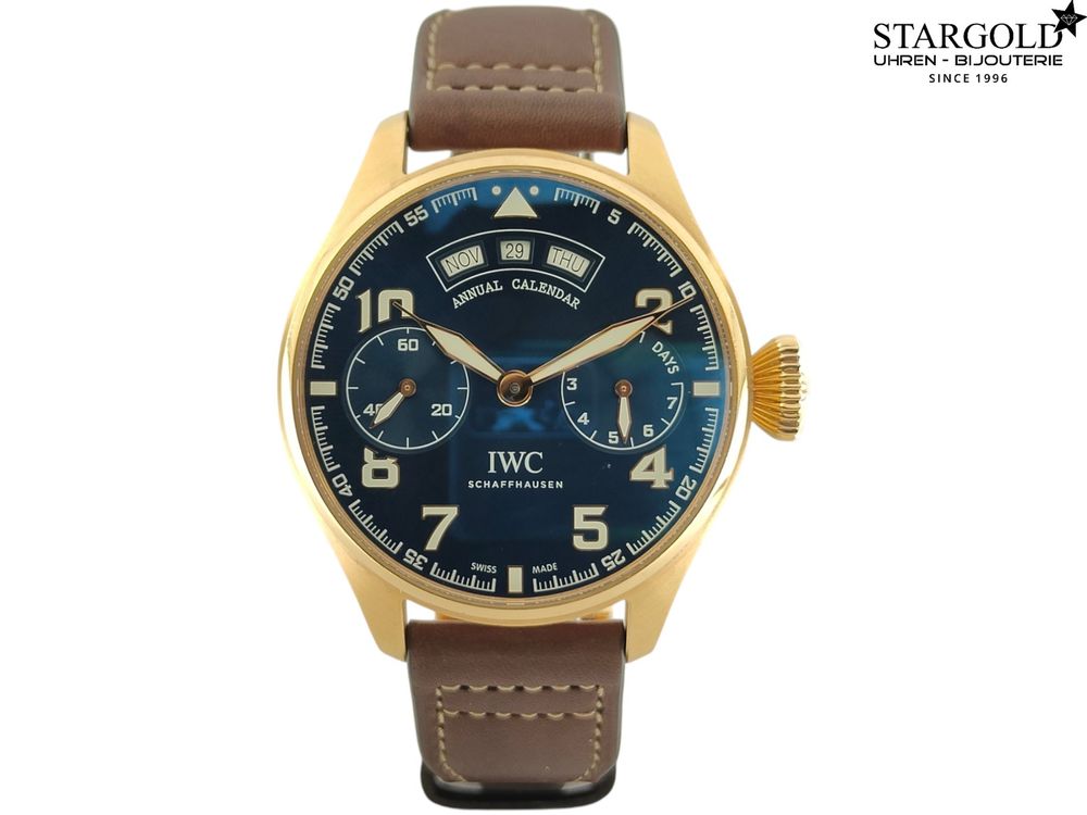 IWC Big Pilot Annual Calendar Le Petit Prince - IW502701 (Gebraucht) in ...