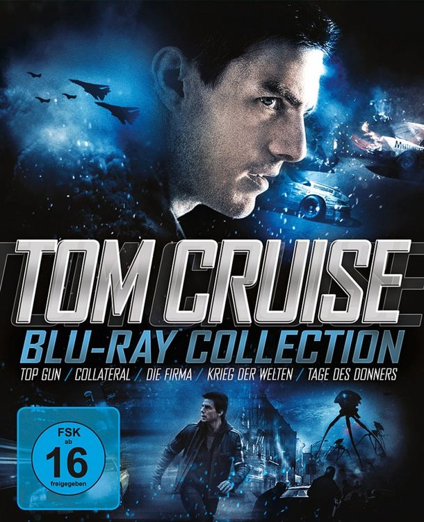 Tom Cruise Collection (Blu-ray) 5 Top-Filme!! (Neu und originalverpackt ...