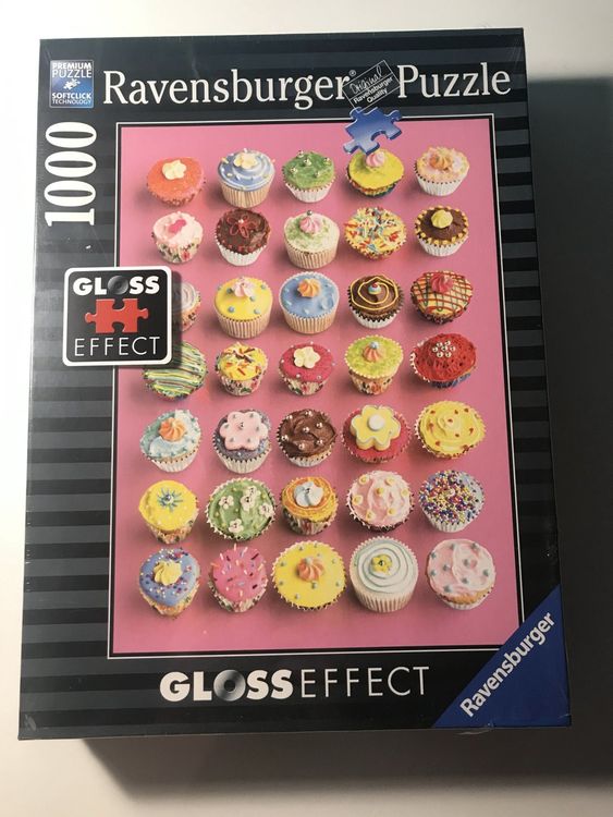 Ravensburger Puzzle 1000 Teile "Muffins" Gloss Effect (Neu und ...