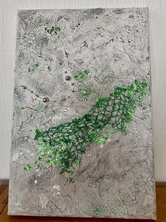 Acrylbild Unikat abstrakte Kunst (Neu (gemäss Beschreibung)) in Wildhaus für CHF 22 – nur ...