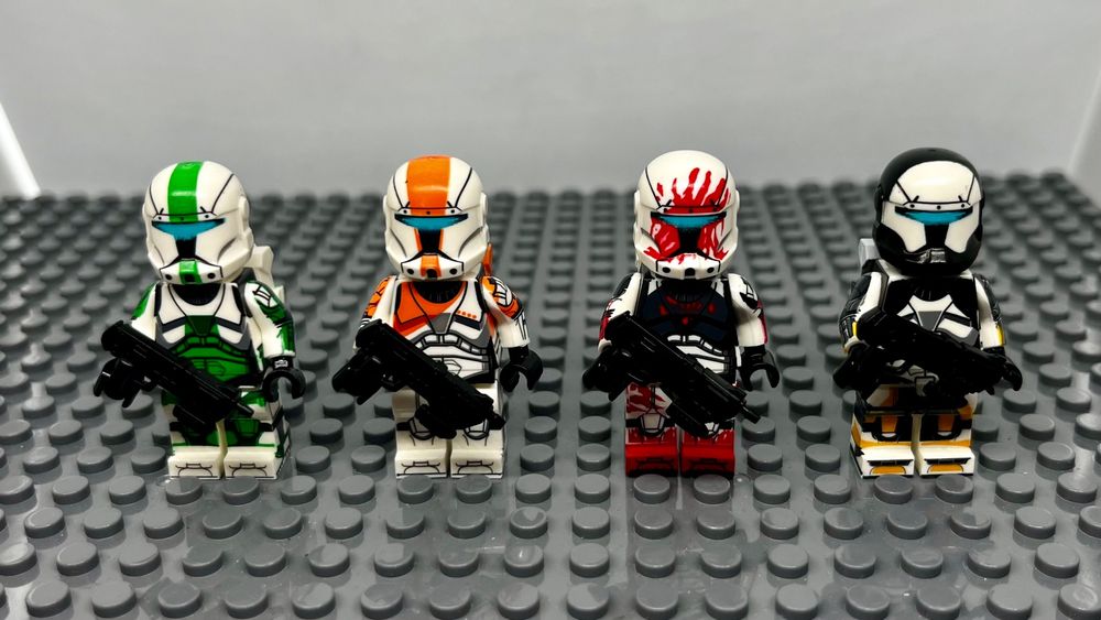 Clone Wars Delta Squad Klonrieger Minifiguren (Neu (gemäss Beschreibung ...
