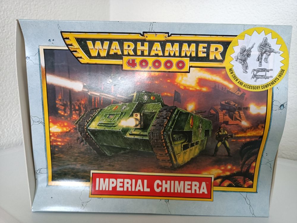 Warhammer 40.000 IMPERIAL GUARD CHIMERA TANK (Neu (gemäss Beschreibung ...