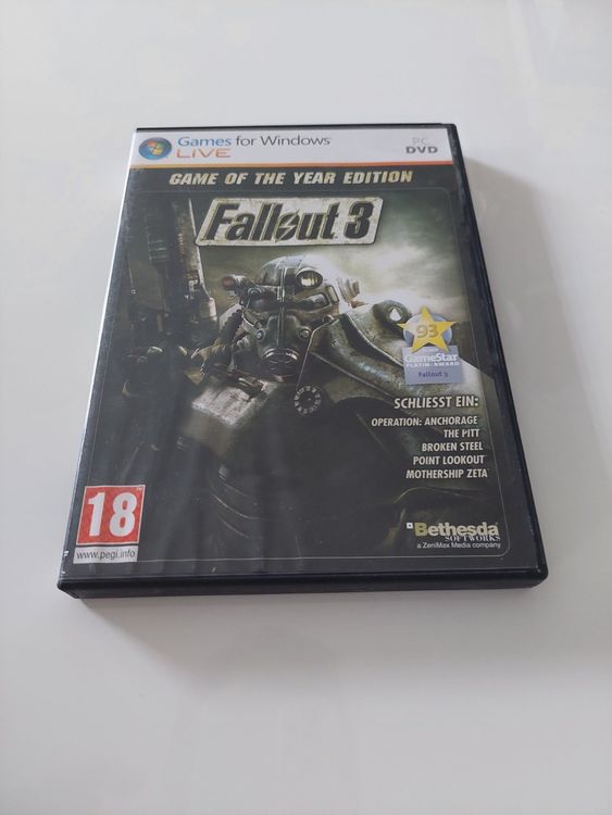 Fallout 3 Game of the Year Edition 2 Discs PC (Gebraucht) in Köniz für ...