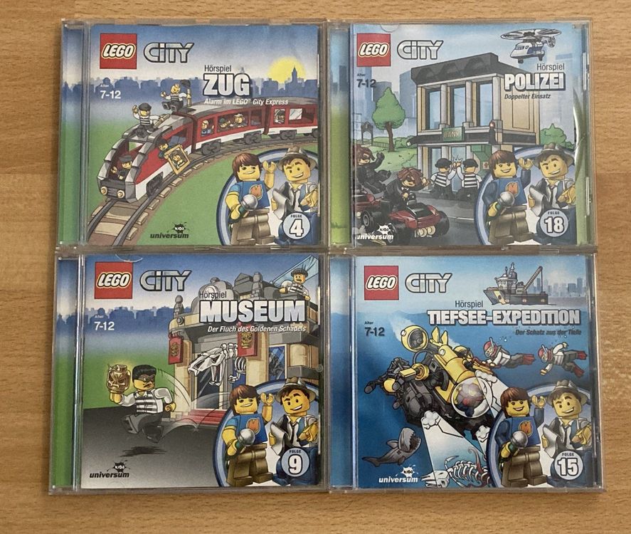 4x CD's Lego City - Kinderhörspiele (Gebraucht) in St. Gallen für CHF ...