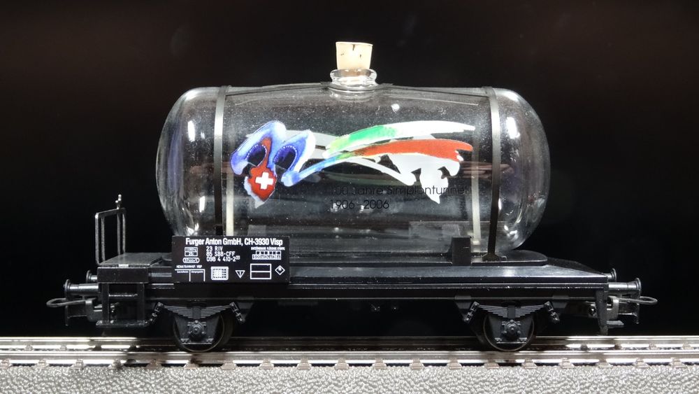 Märklin, Glaskesselwagen, SBB, Furger Anton Visp, Simplon (Neu (gemäss ...